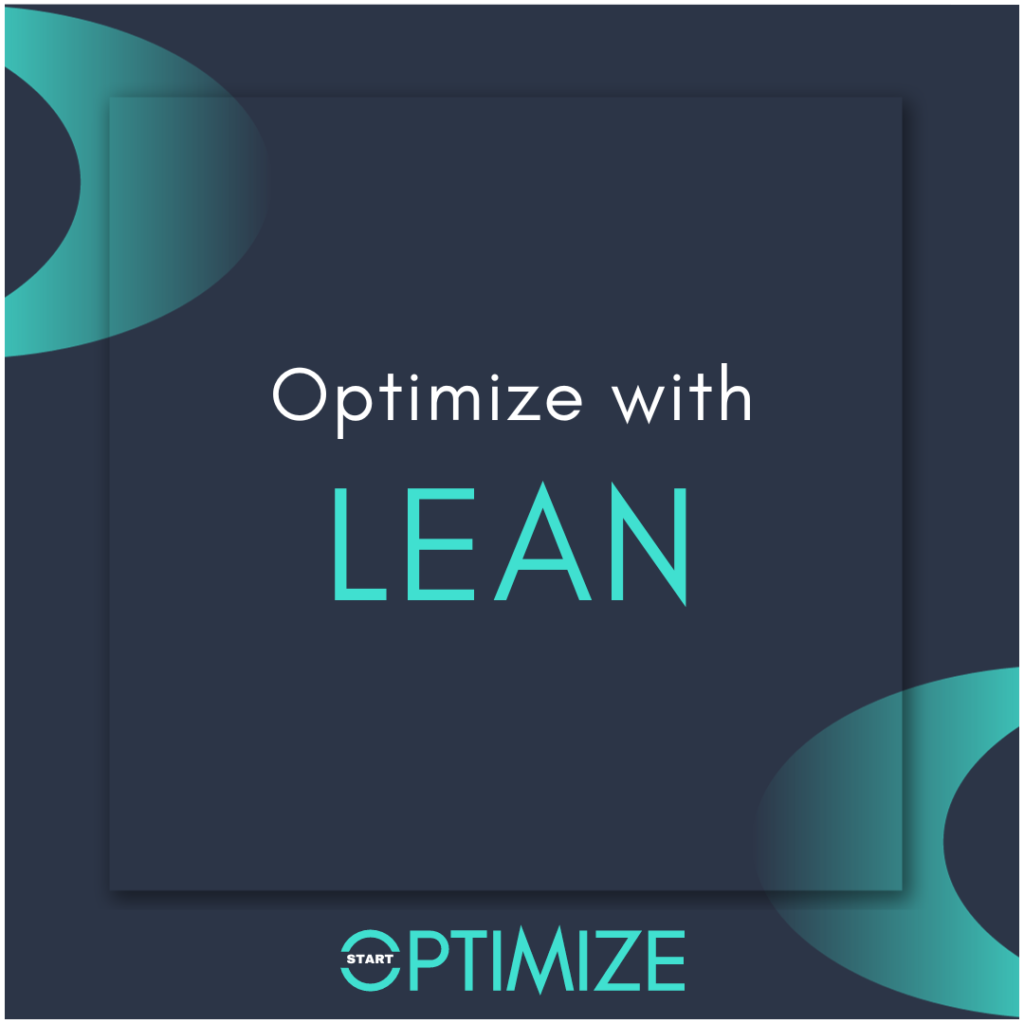 Methods LEAN – 1L – startOptimize Methods LEAN – 1L – startOptimize